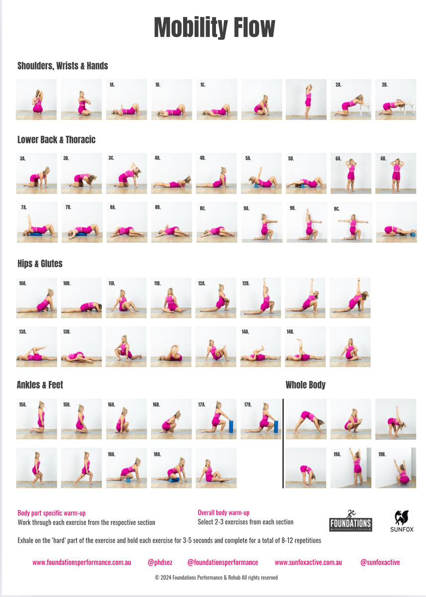 Mobility Flow Poster – Sunfox Active